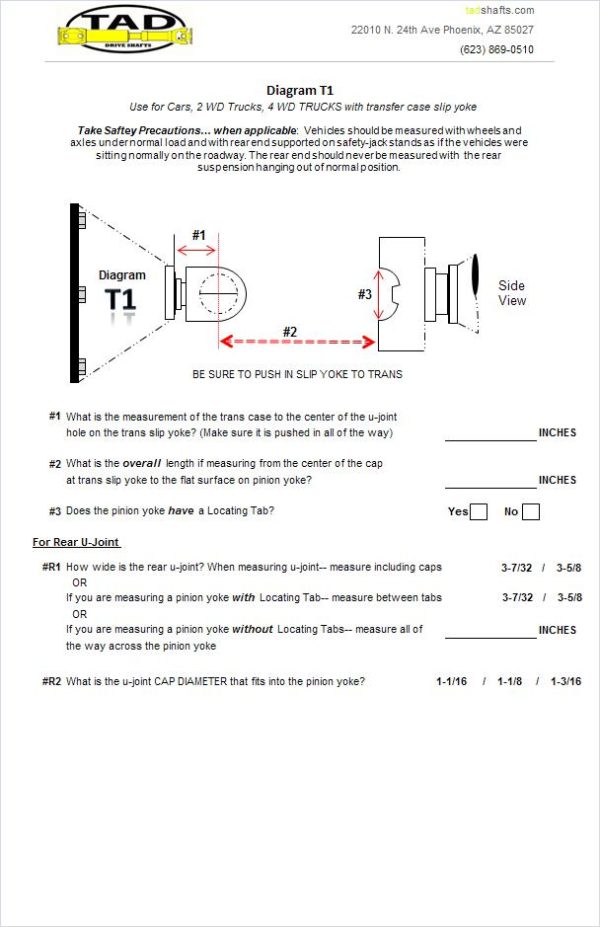 How To Measure – TAD